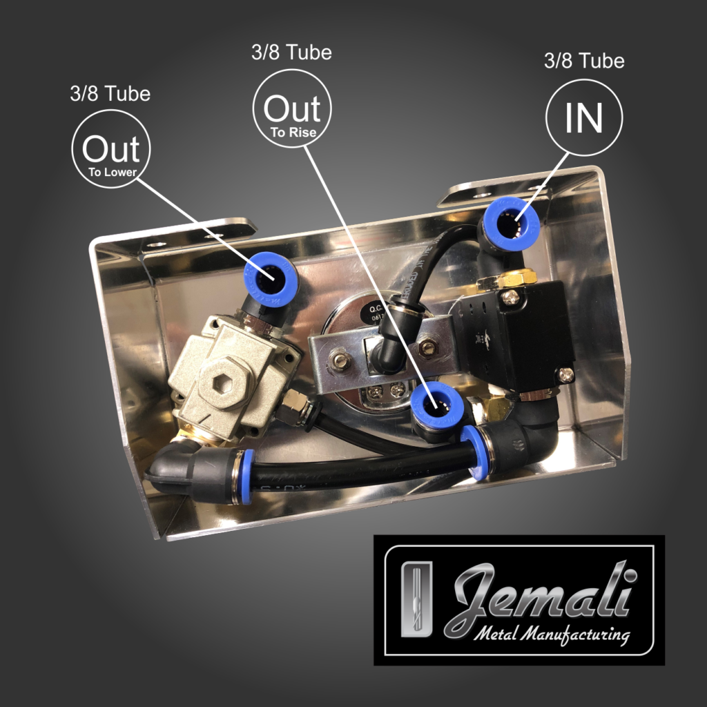 Dump Trucks Lift Axle Controls Mini Console – Jemali, Corp