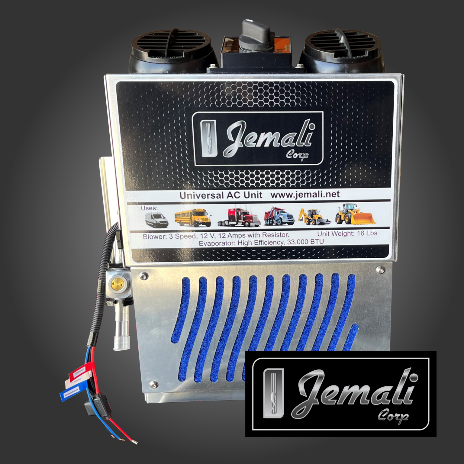 Universal AC Unit (Back Wall Unit). – Jemali, Corp